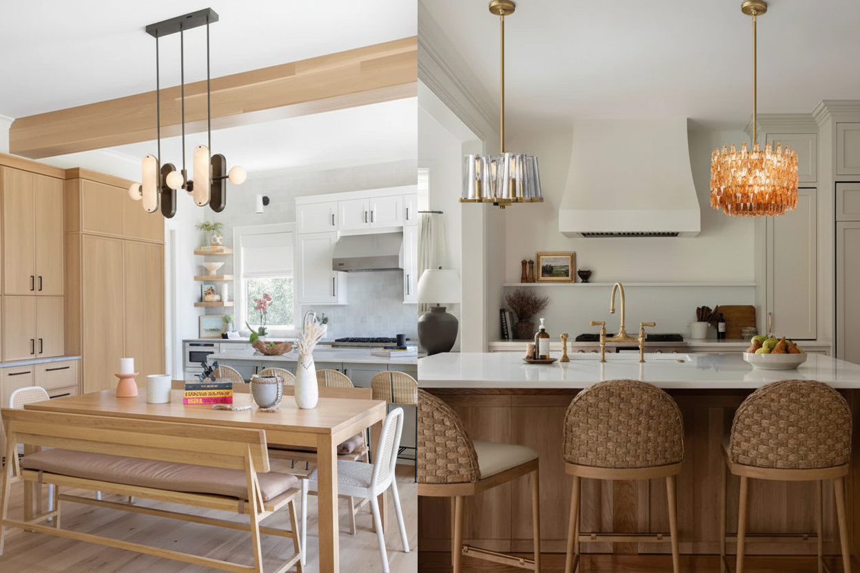 Linear Dining Chandeliers & Kitchen Island Lighting | LightsStory USA