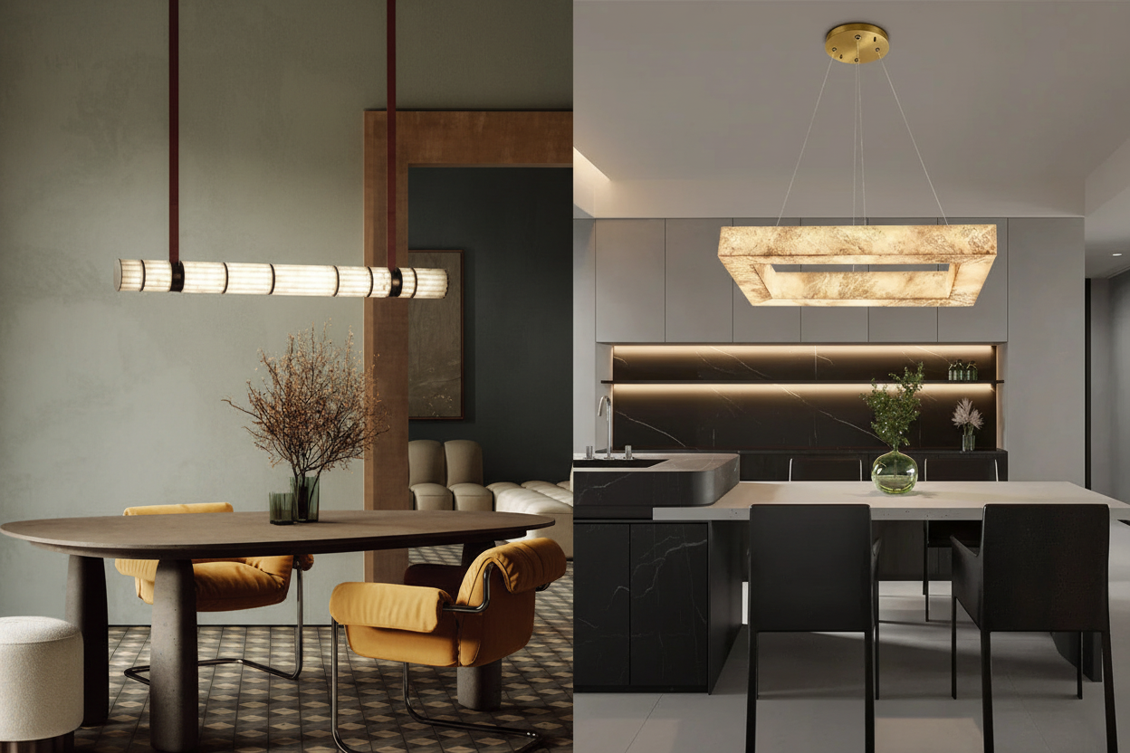Linear & Rectangle Pendant Lighting | Elegant Home Fixtures