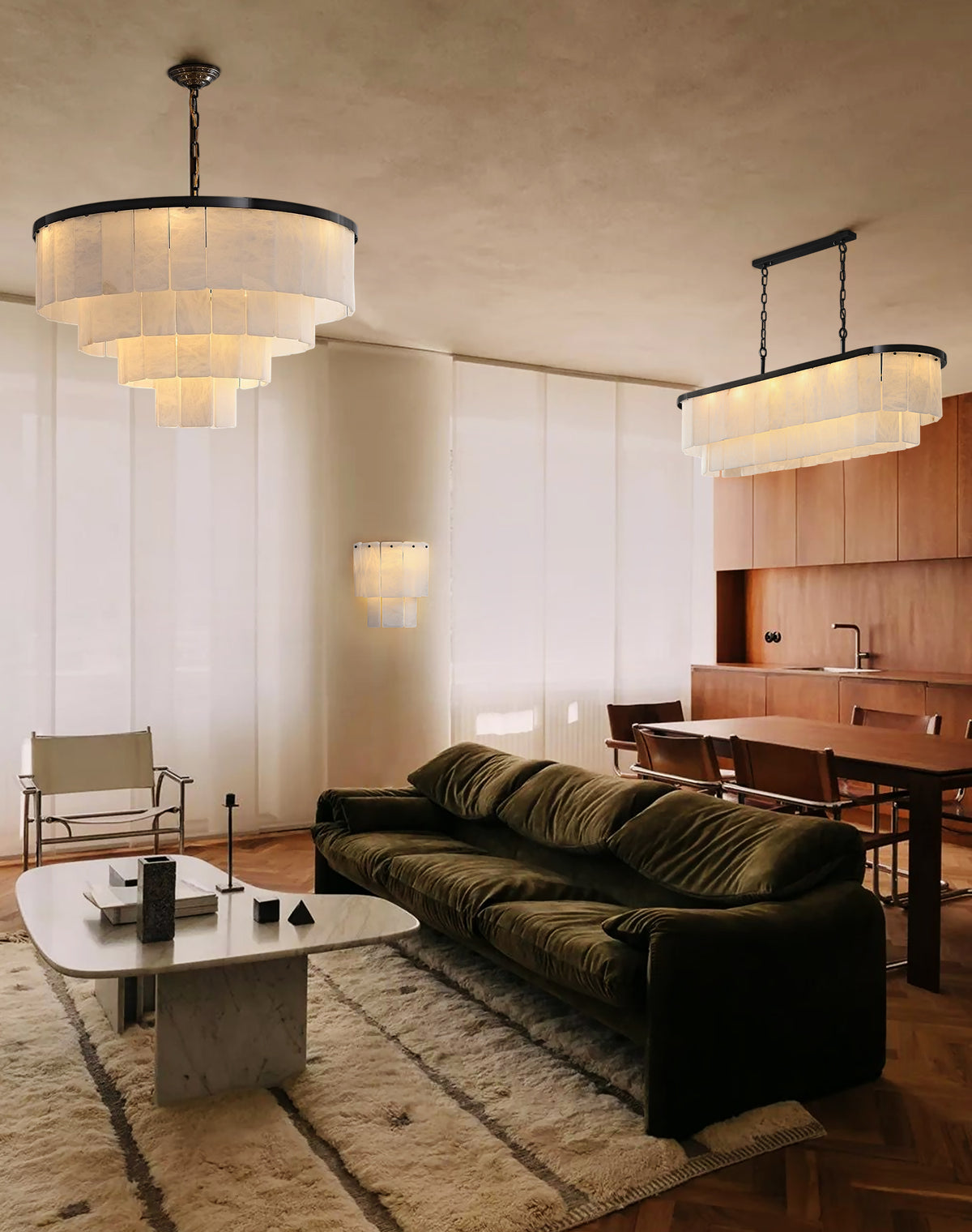 Wall Sconce Add Ons - Alabaster & Marble LED Wall Lights - LIGHTSSTORY